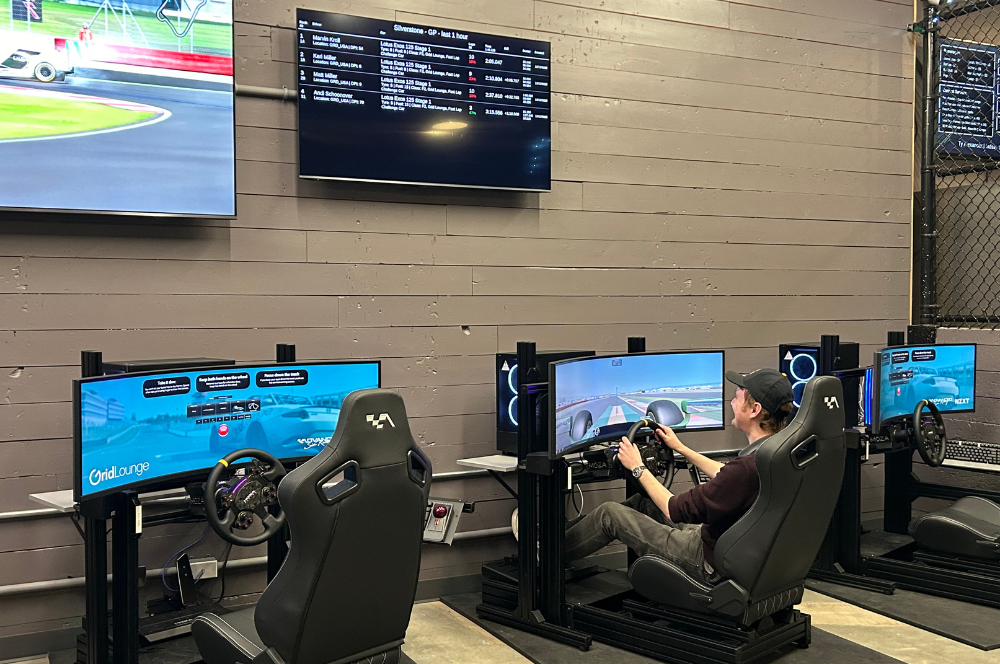 Grid Lounge: Iowa's only SIM Racing Destination - Cedar Falls Tourism